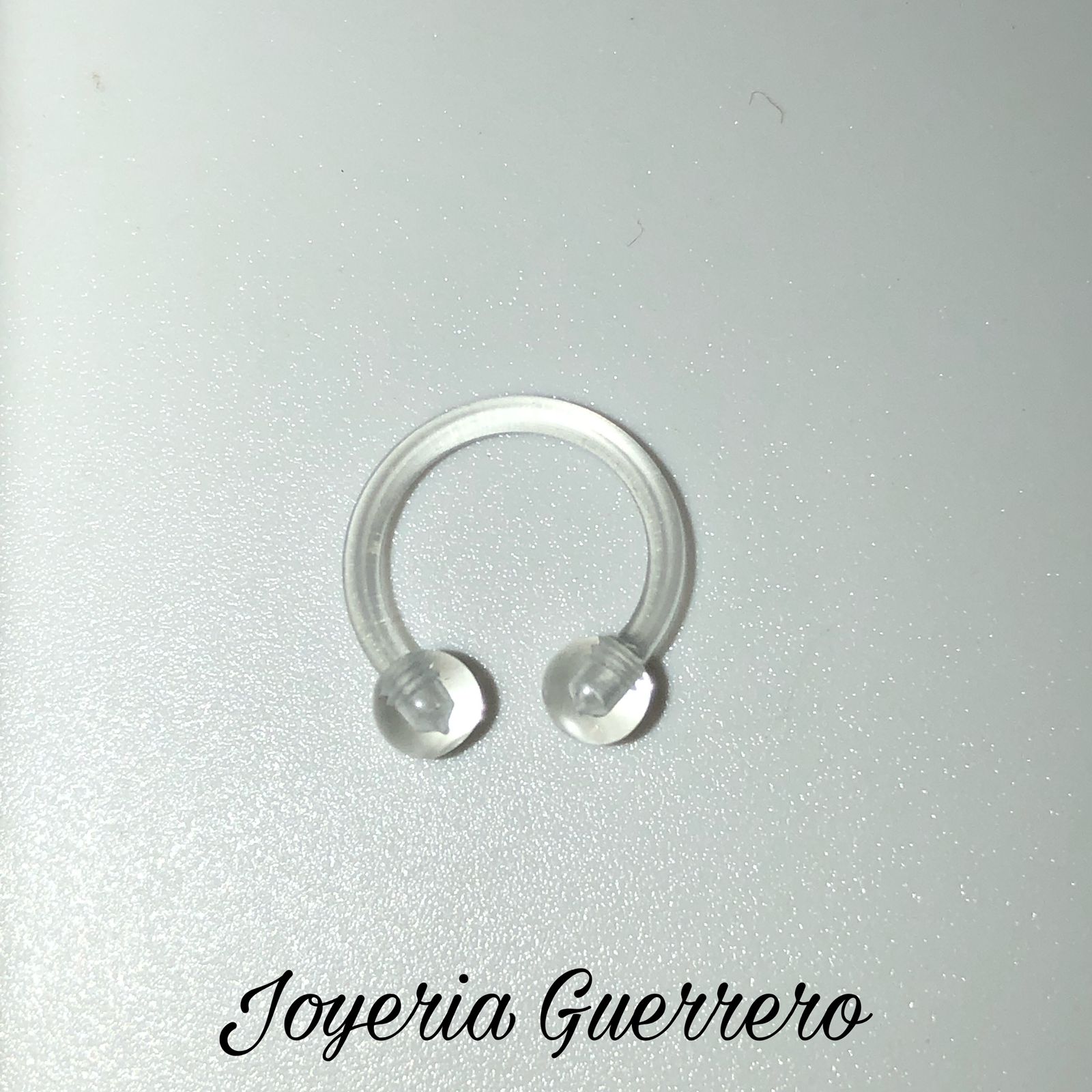 Septum transparente – Joyeria Guerrero
